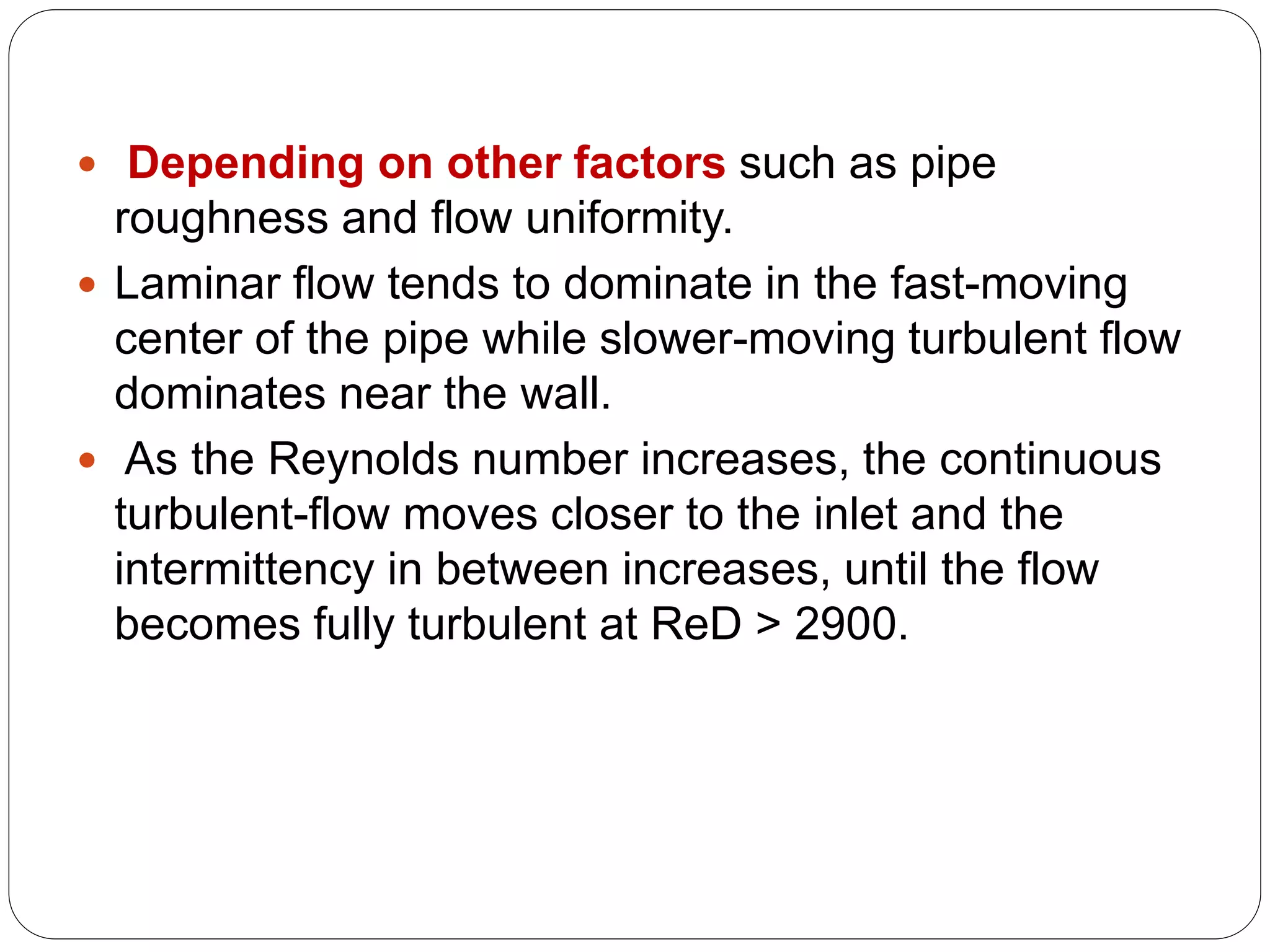 REYNOLDS NUMBER | PPTX