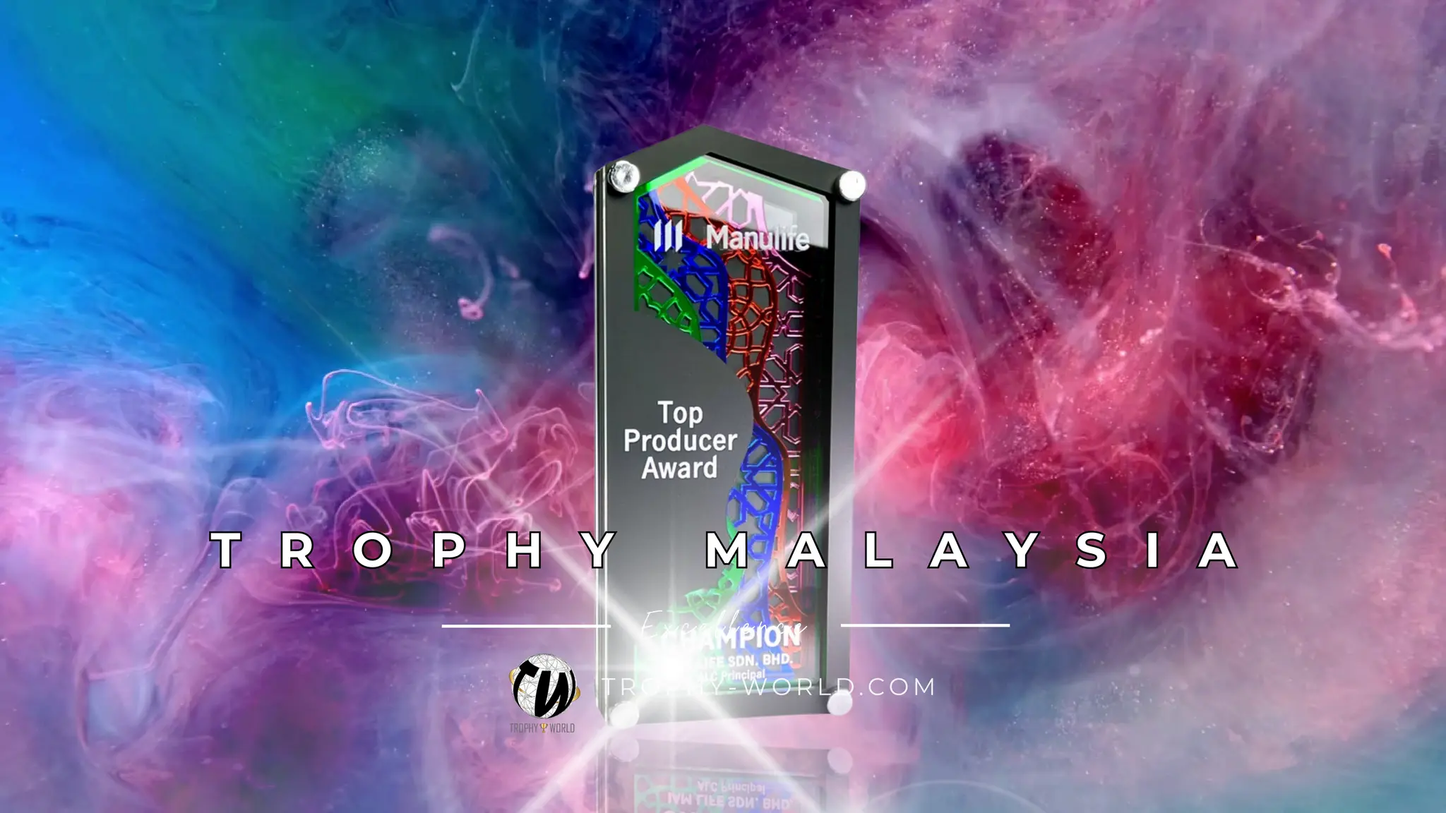 Manulife Custom Trophies at Trophy-World Malaysia | Custom Trophies ...