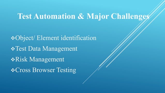 Manual Vs Automation Testing Pptx