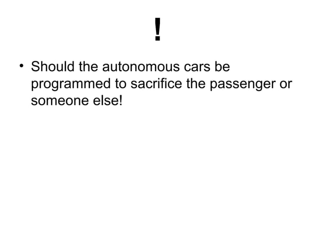 Autonomous vehicles | PPT