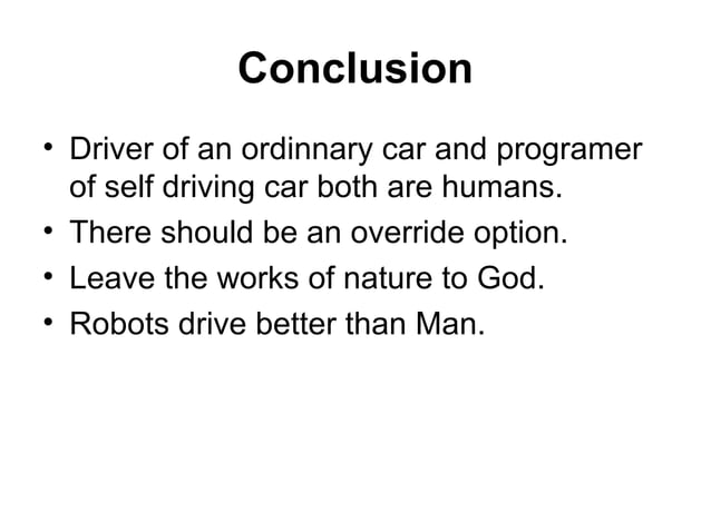 Autonomous vehicles | PPT