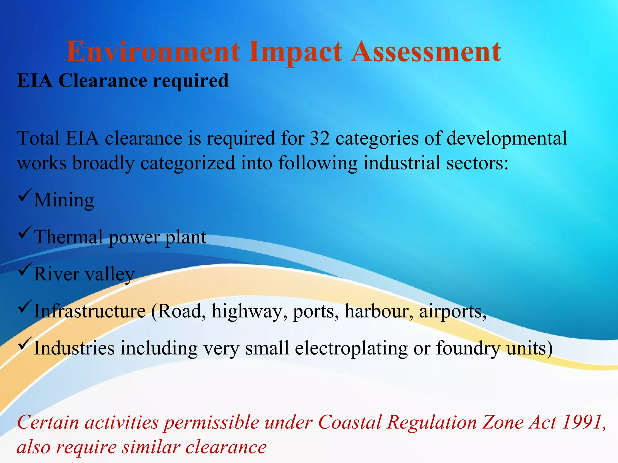 environmental impact assessment | PPT