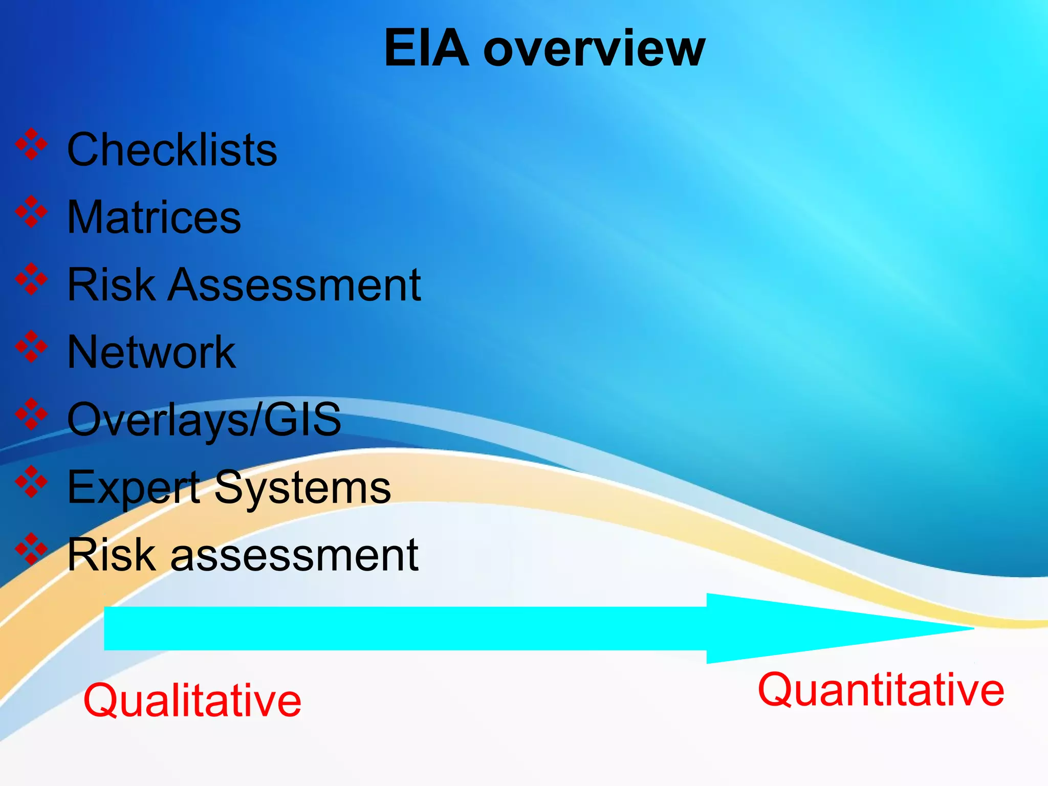 environmental impact assessment | PPT