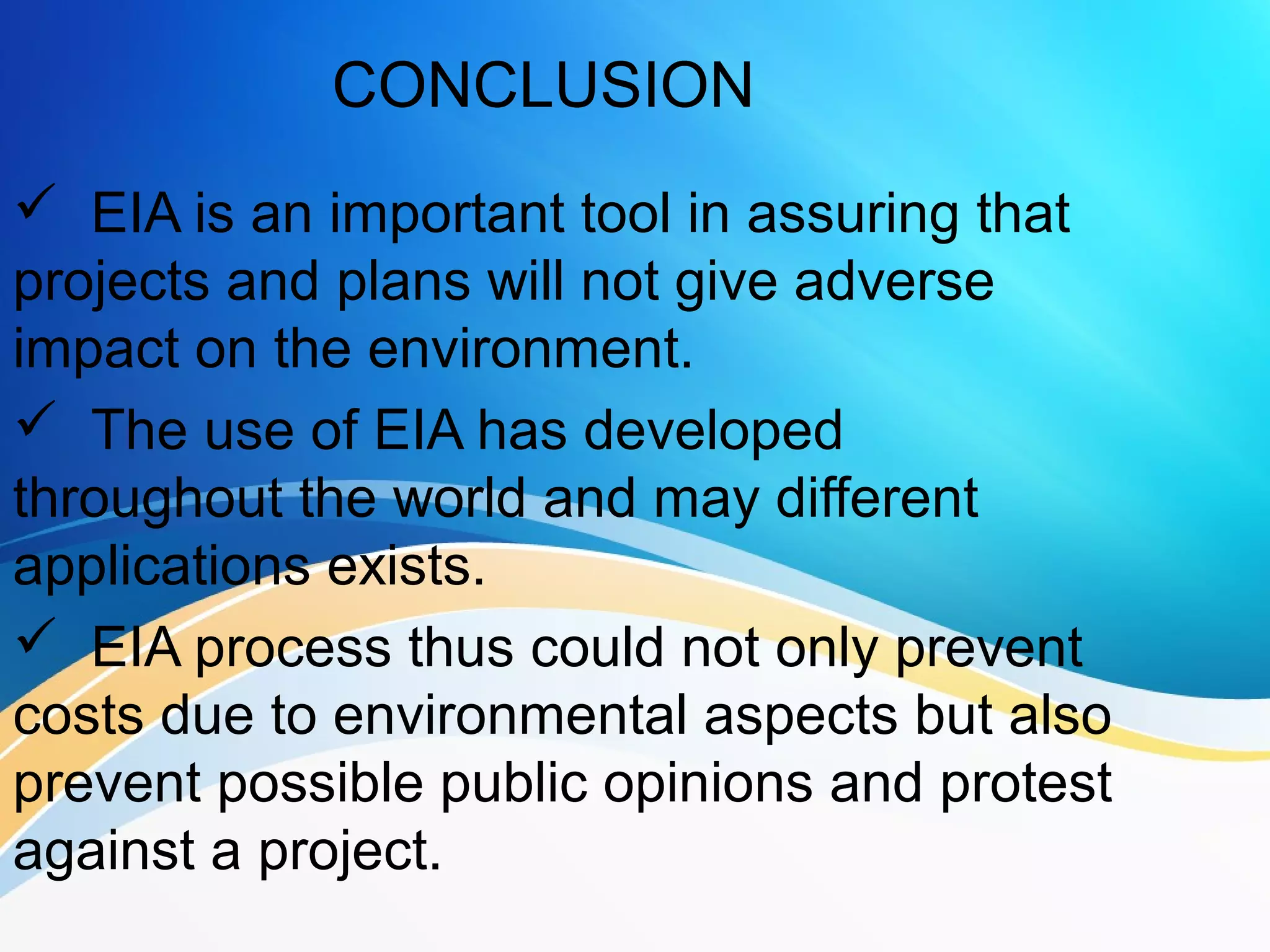 environmental impact assessment | PPT