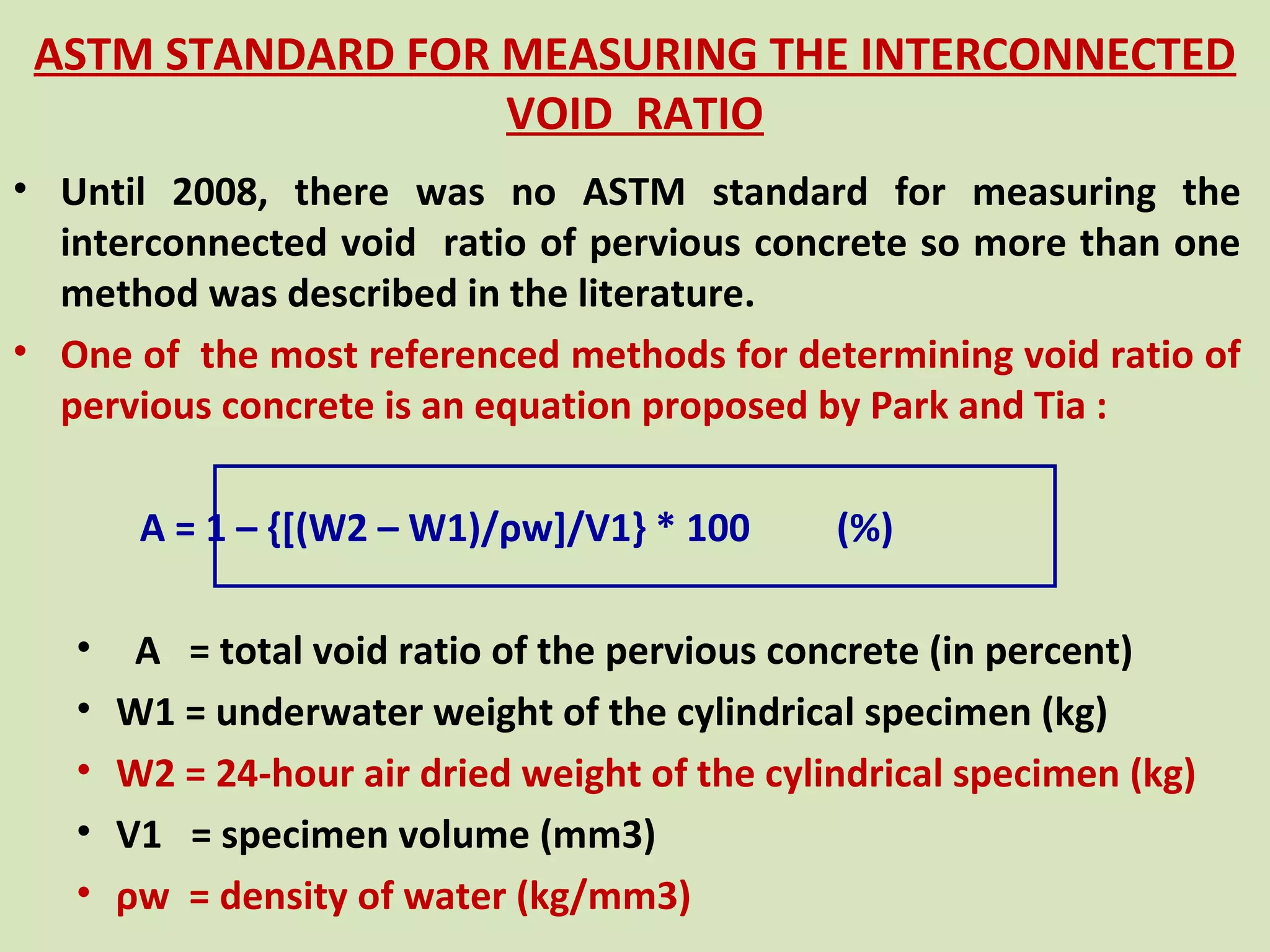 Pervious or Porous Concrete | PPT