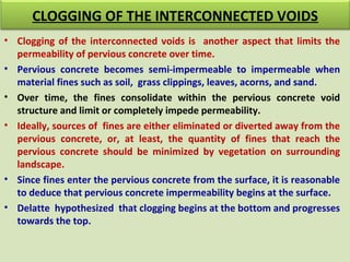 Pervious or Porous Concrete | PPT