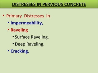 Pervious or Porous Concrete | PPT