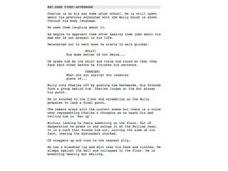 MAN UP First Draft Script Presentation | PPTX