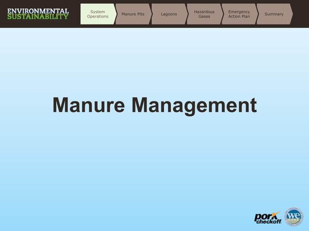 Manure Management | PPTX | Agriculture | Industries
