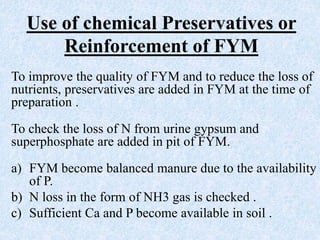Manures fertilizers and agro chemicals | PPTX