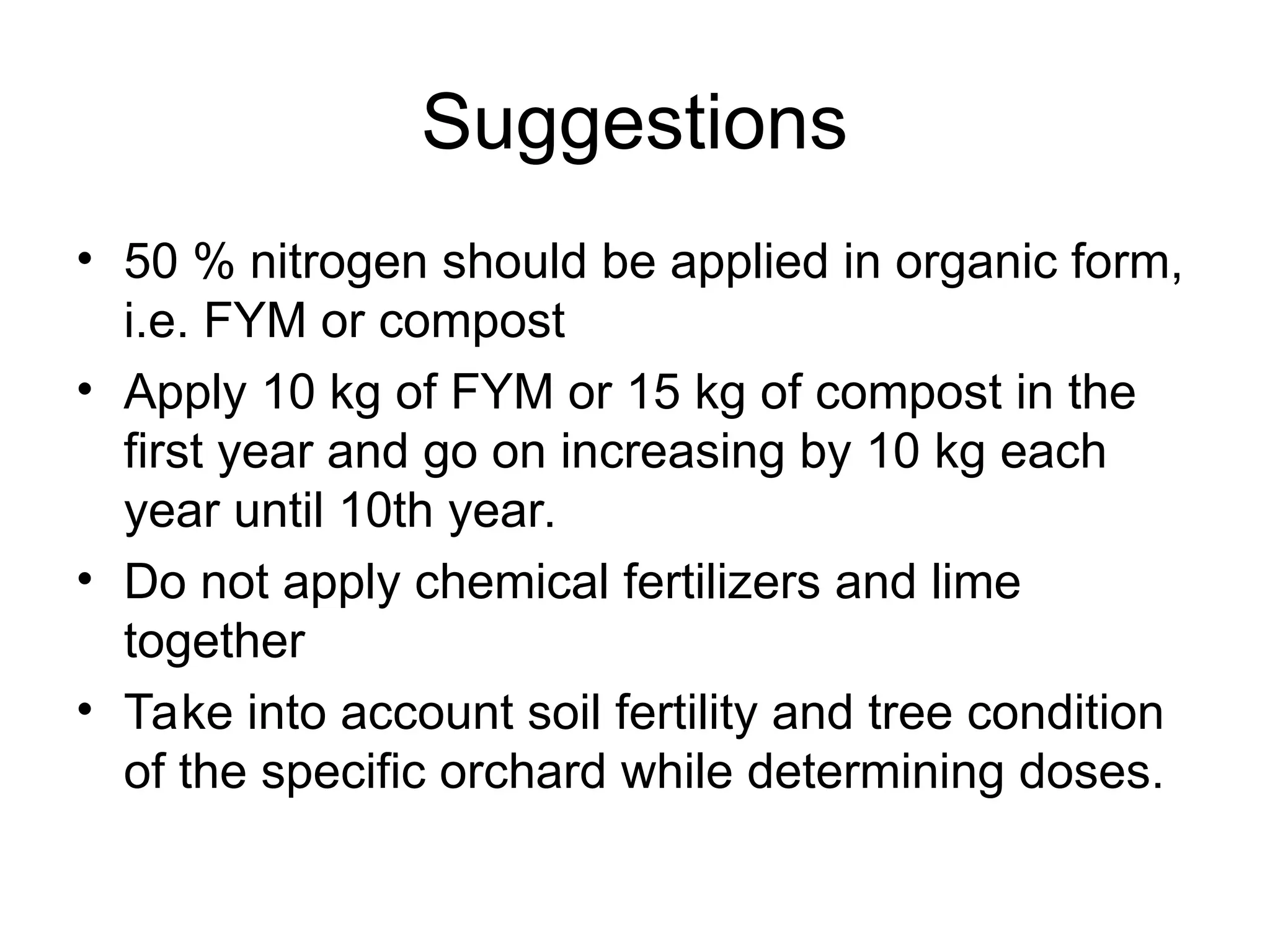 Manuring and fertilization of citrus.ppt
