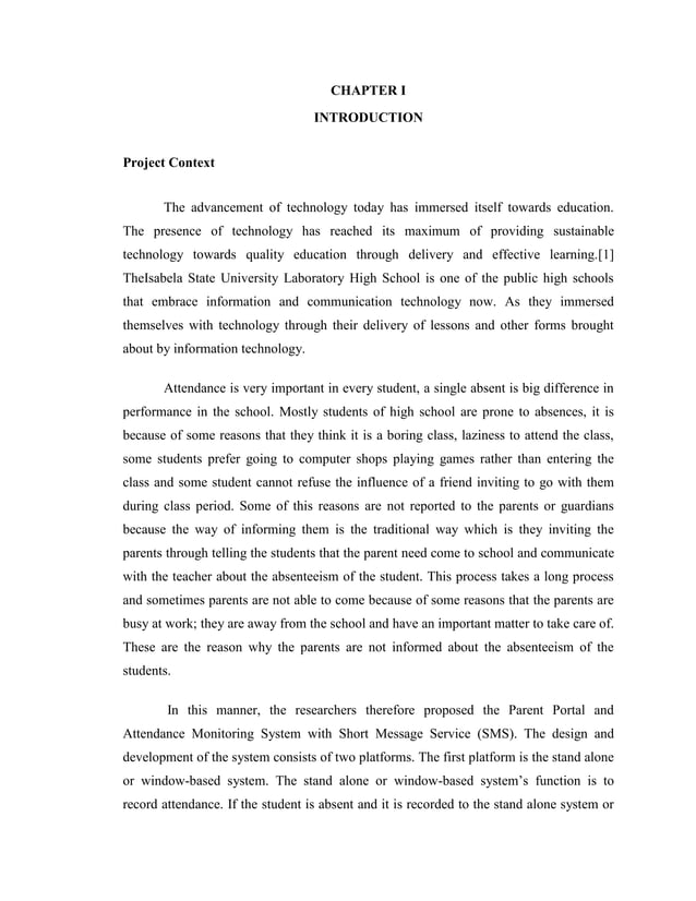 Attendance monitoring system | DOCX