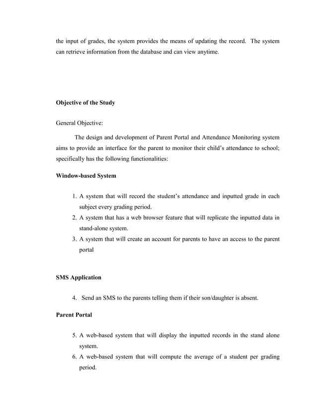 Attendance monitoring system | DOCX