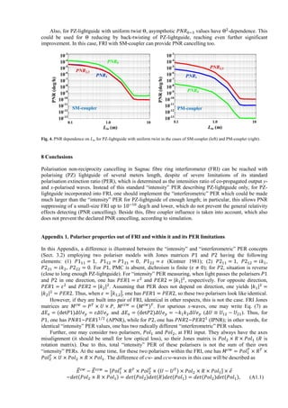 Polarisation non-reciprocity cancelling in Sagnac fibre ring ...