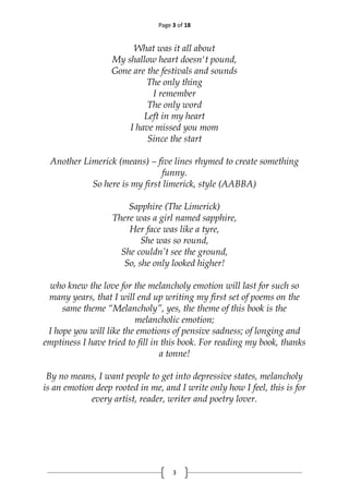 Poem written and published - By Karina Rozario Varu | PDF