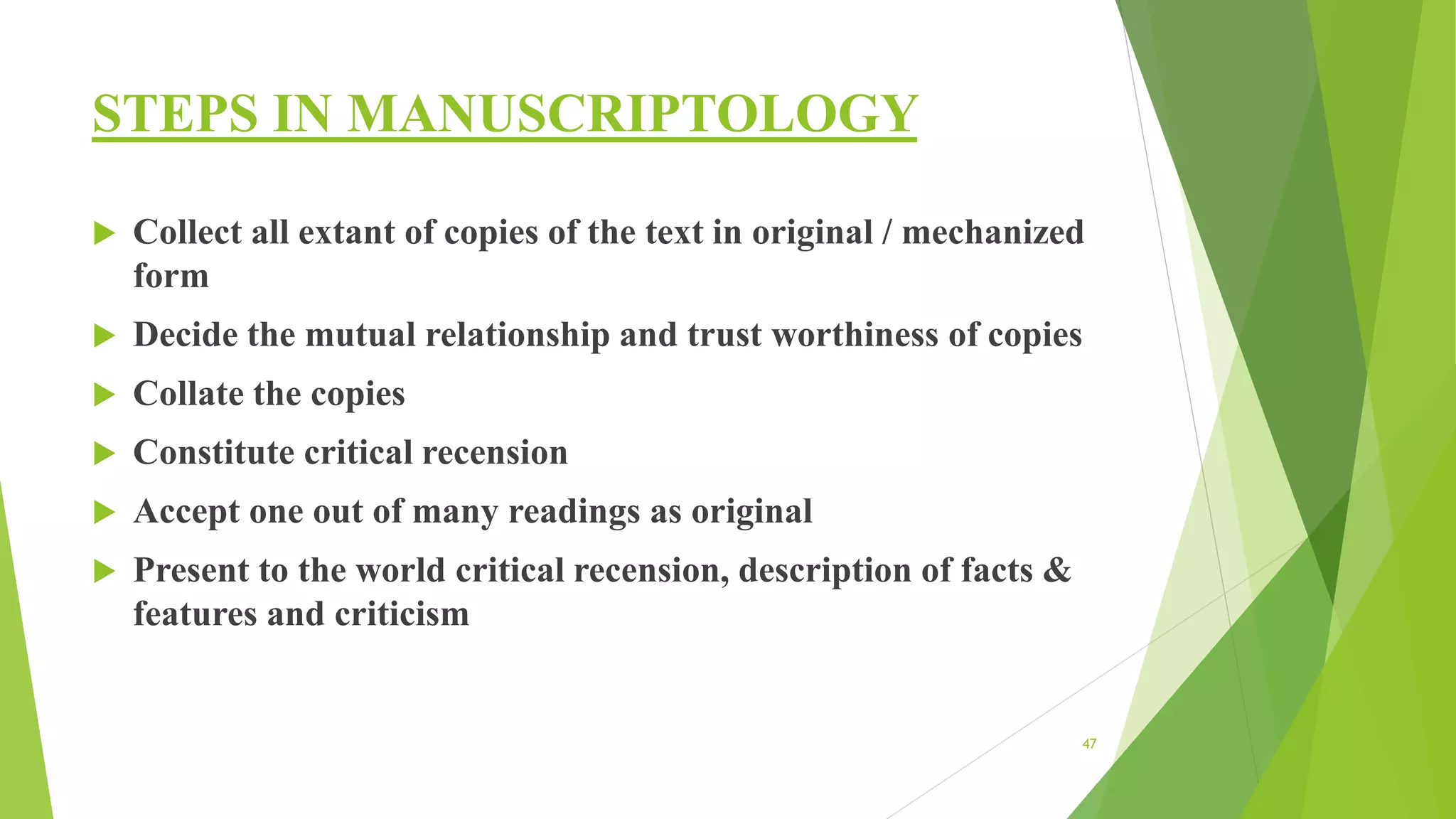 MANUSCRIPTOLOGY shruthi ppt.pptx