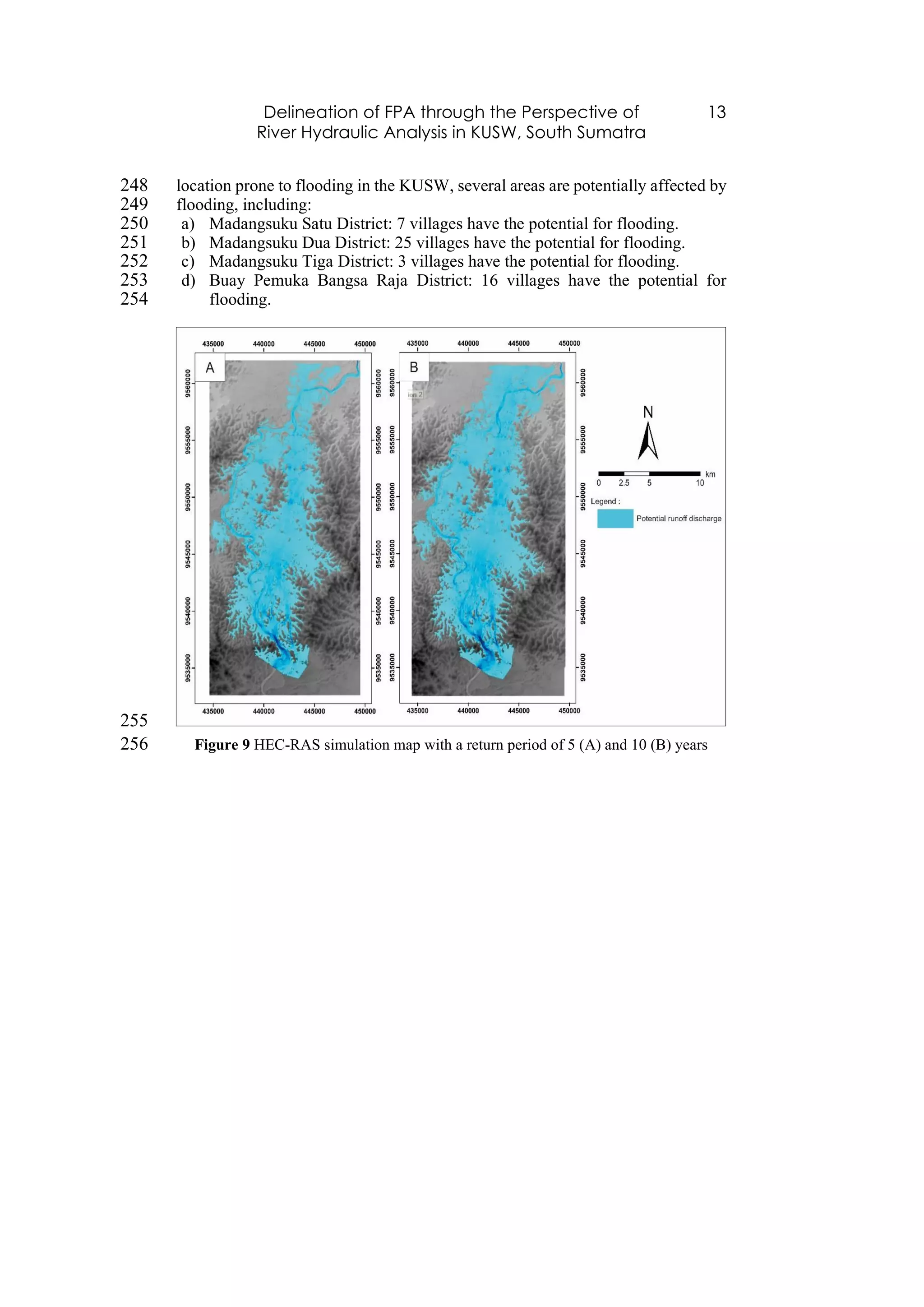 DELINEATION OF FLOOD-PRONE AREAS THROUGH THE PERSPECTIVE OF RIVER ...