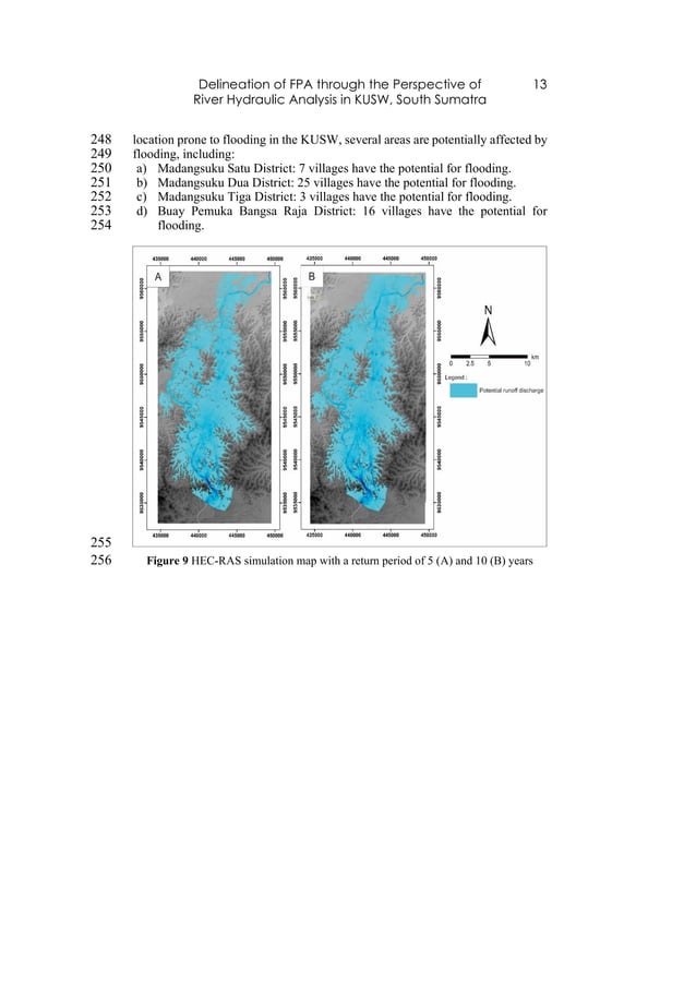 DELINEATION OF FLOOD-PRONE AREAS THROUGH THE PERSPECTIVE OF RIVER HYDRAULICS | PDF | Weather ...