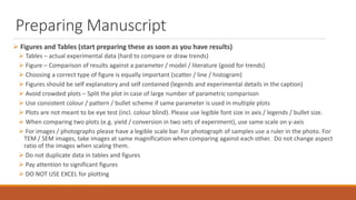 How to Prepare a Manuscript for Scientific Journal Publication | PPT