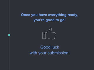 Manuscript Submission Checklist: Everything you need to consider before ...