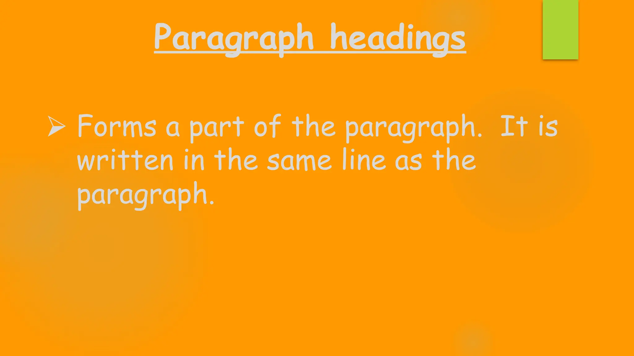 Manuscript and Types of Headings used in EDPM.pptx