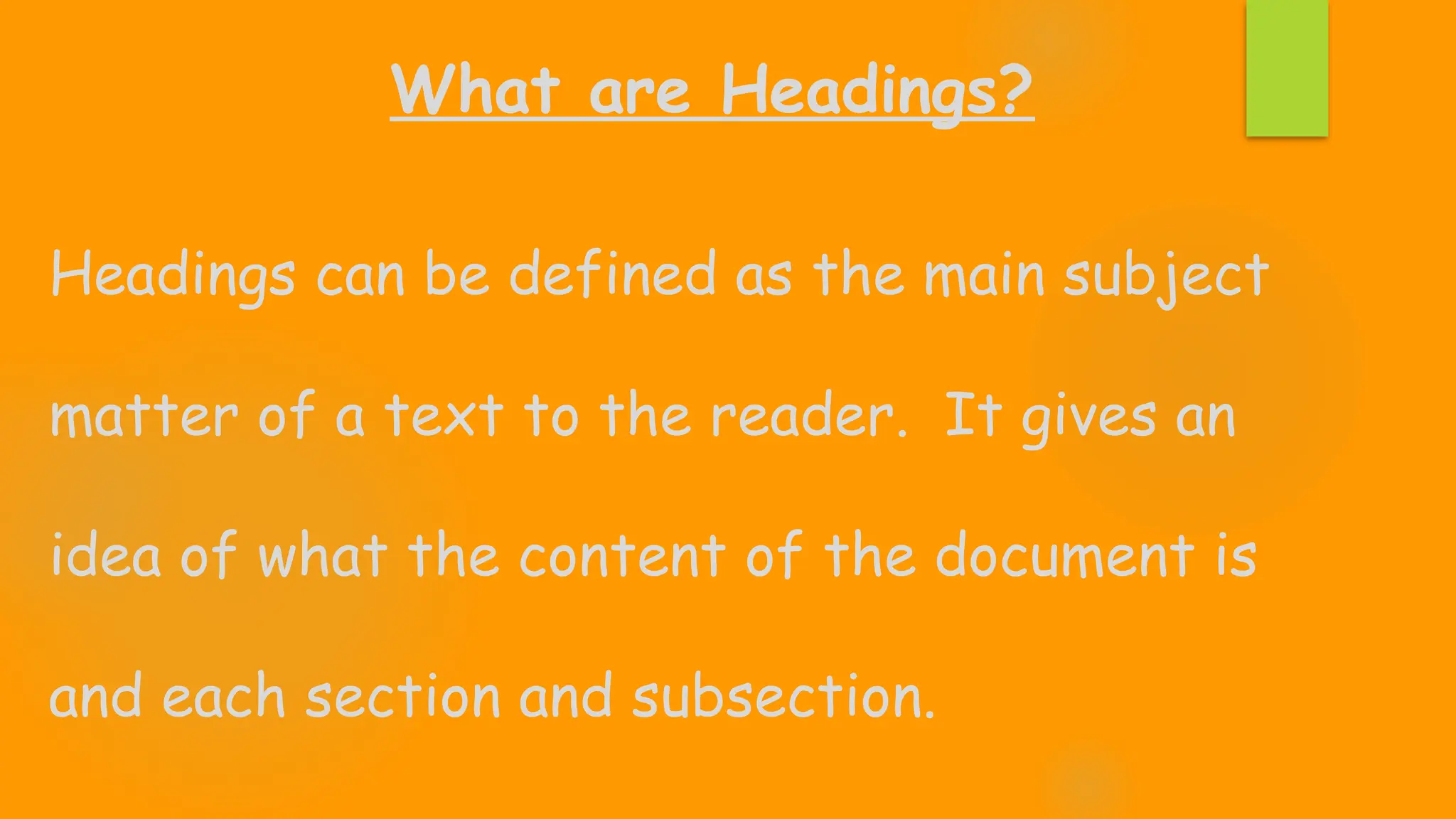 Manuscript and Types of Headings used in EDPM.pptx
