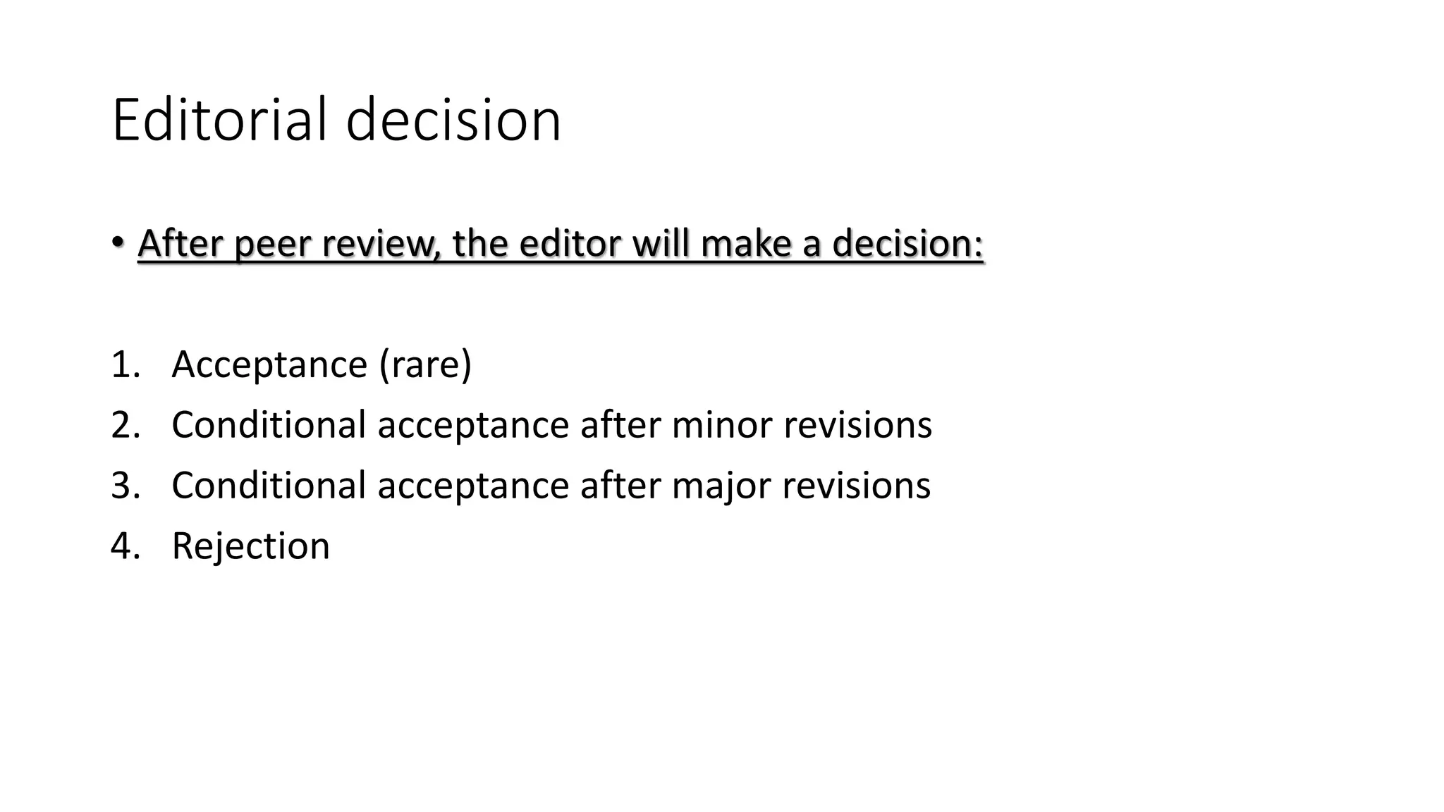 Manuscript writing and publication | PPTX