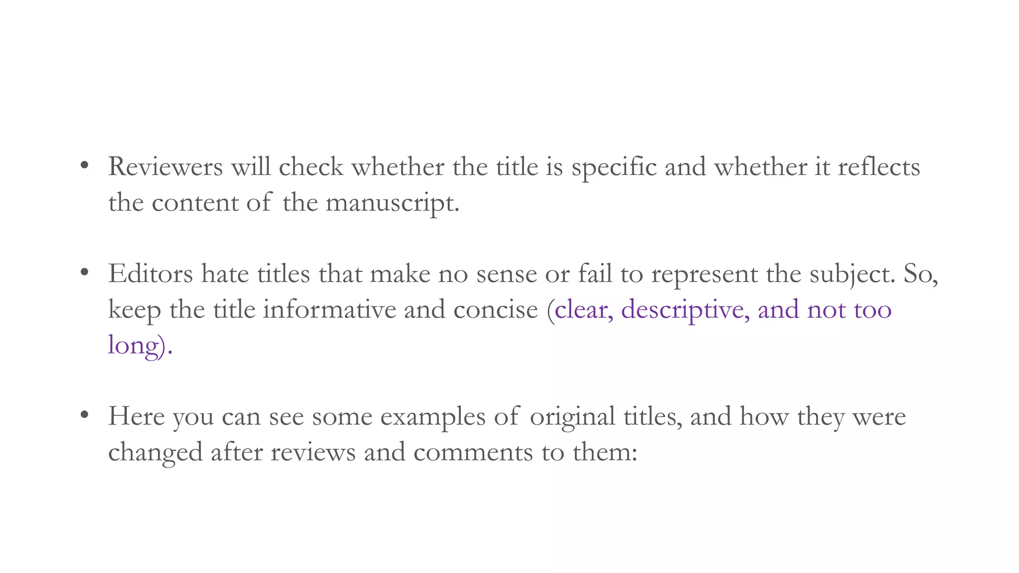 Manuscript writing | PPTX