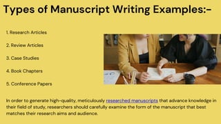 Manuscript Writing Examples in Oxford.pptx | Medical Health