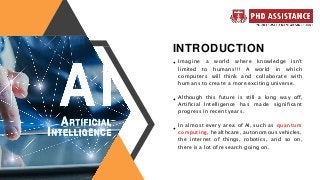 Manuscript writing help for Artificial Intelligence research – PhD ...