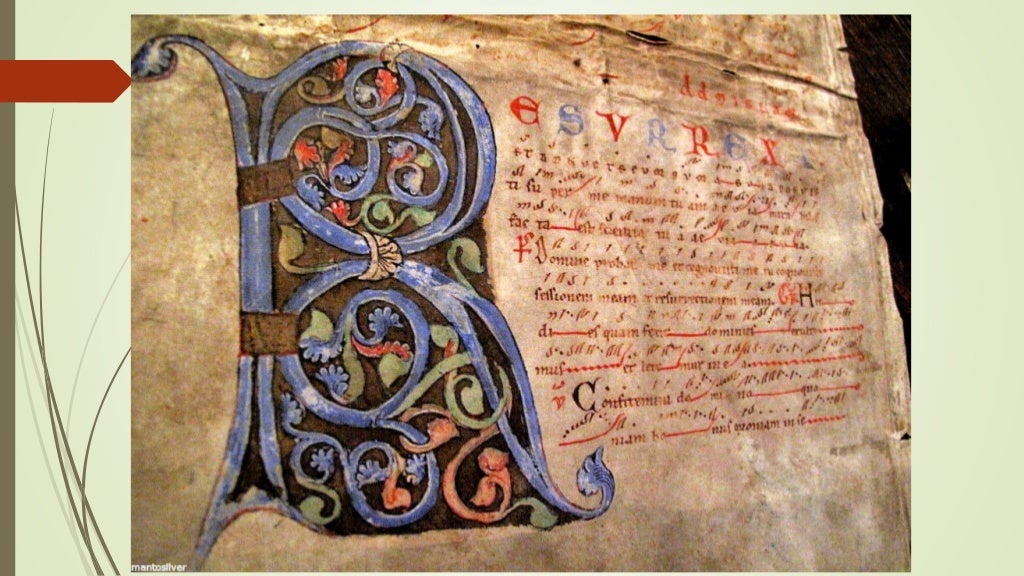 MANUSCRITOS MEDIEVALES. LIBROS ILUMINADOS DE LA EDAD MEDIA