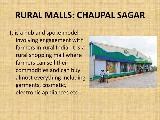 Rural retailing- An Opportunity Ahead | PPTX