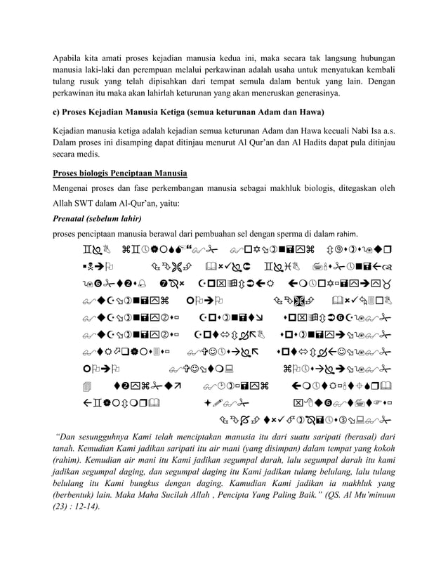 Manusia dalam perspektif alqur'an | DOCX