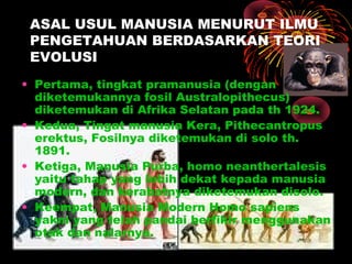 Manusia dan alam semesta | PPT