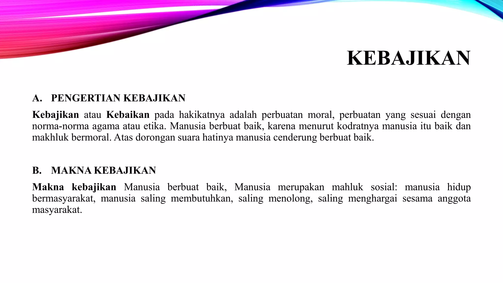 Manusia dan pandangan hidup | PPT