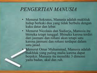 Manusia dan peradapan | PPTX