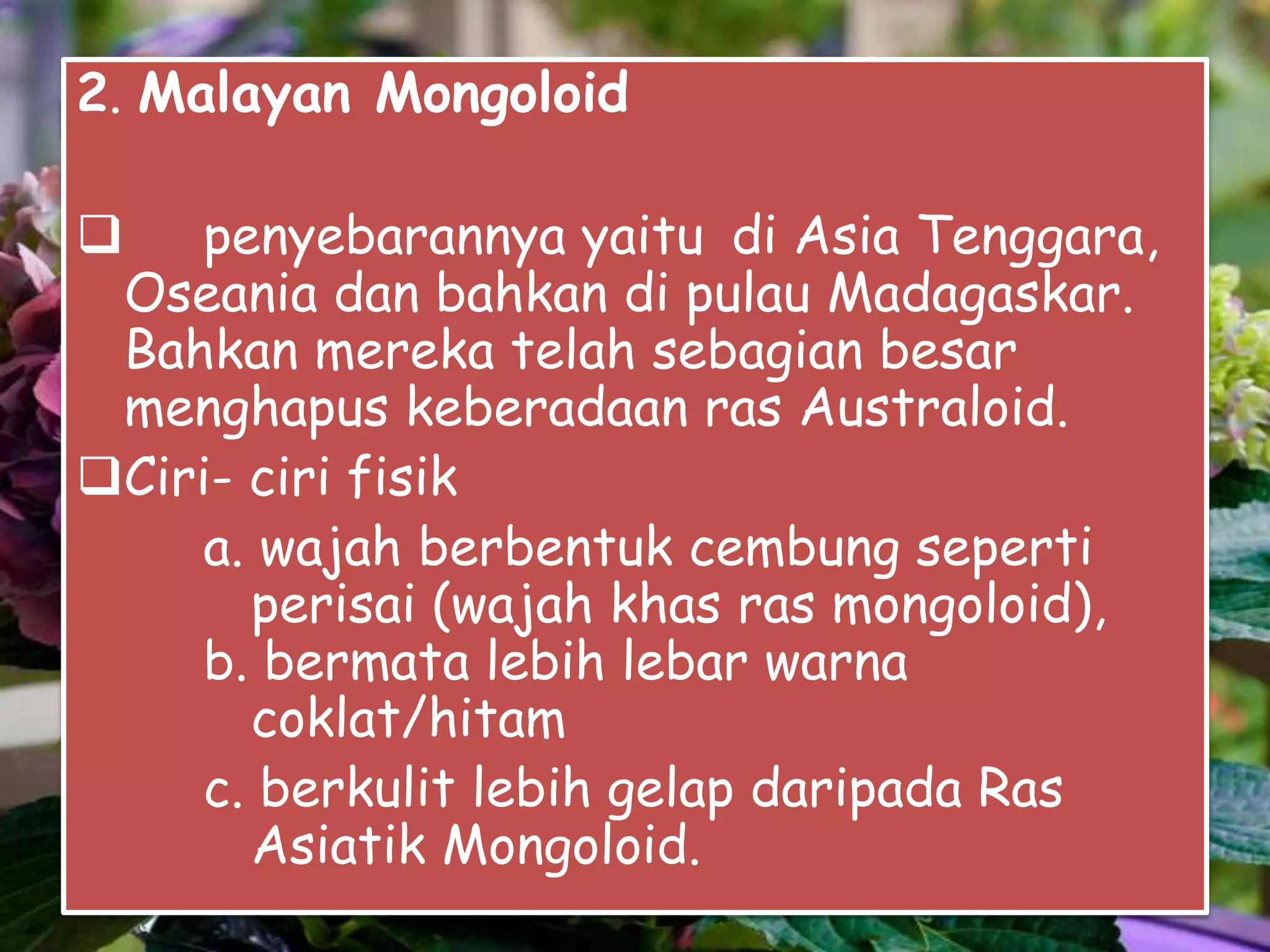 RAS MONGOLOID | PPTX