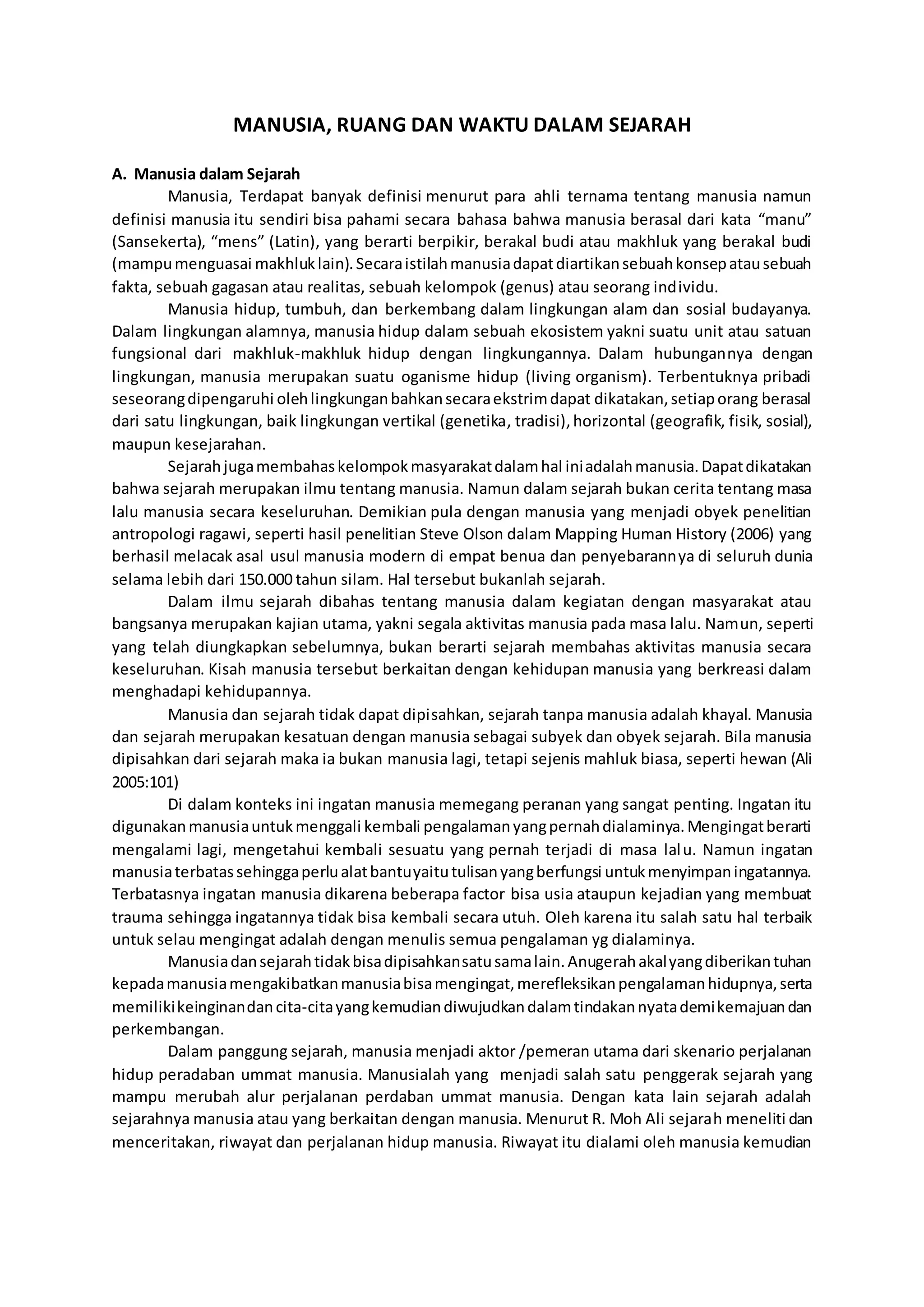 manusia, ruang dan waktu dalam sejarah.docx