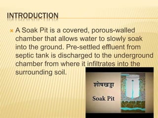 soak pit | PPTX