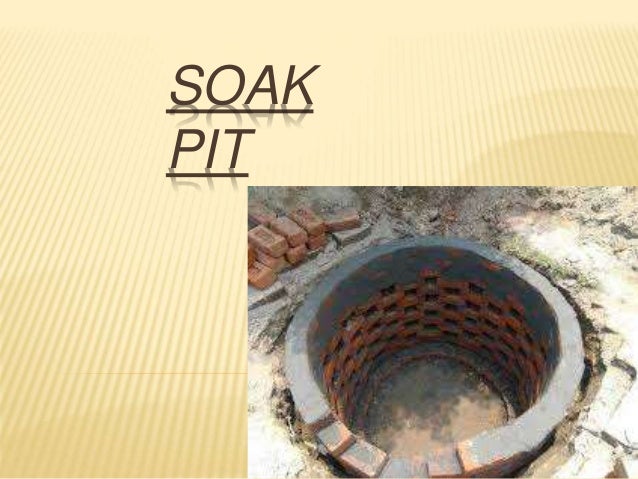 soak pit