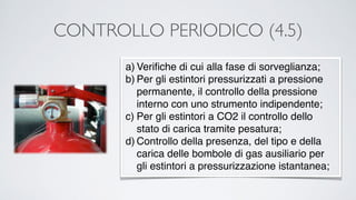 Manutenzione estintori antincendio | PDF