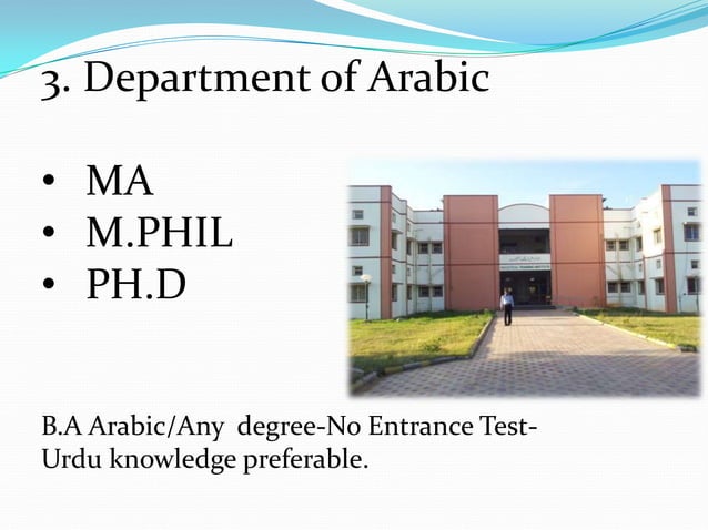 Maulana Azad National Urdu University, Hyderabad | PPTX