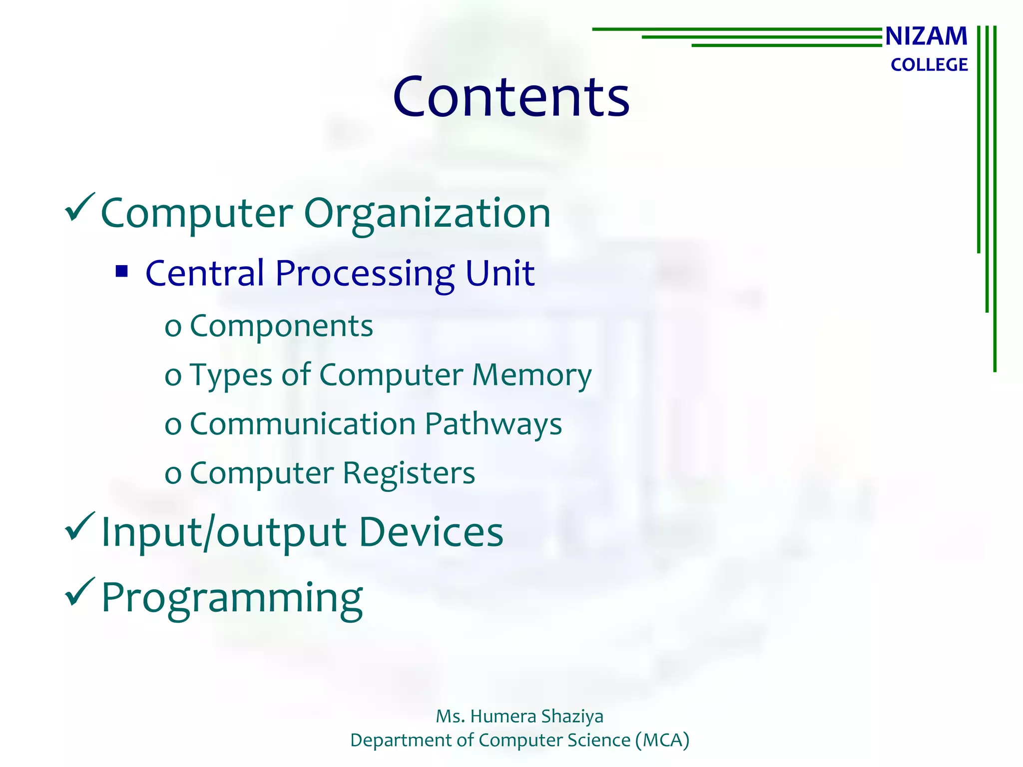 Computer Fundamentals Ppt Free Download 