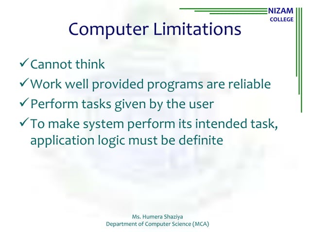 computer fundamentals | PPT