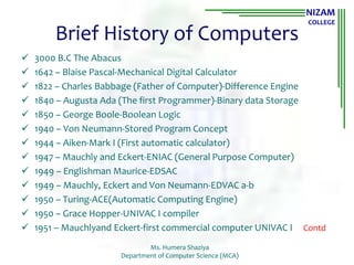 computer fundamentals | PPTX