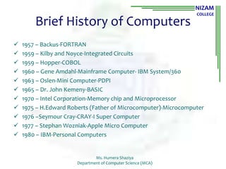 computer fundamentals | PPTX