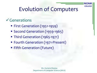 computer fundamentals | PPTX