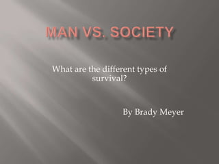Man Vs Society Pictures