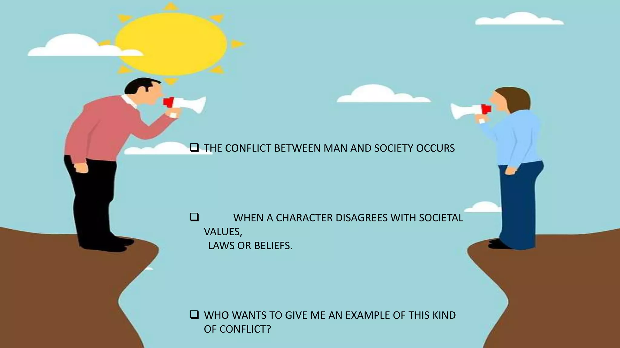 Man vs society | PPTX