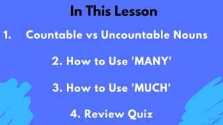 Many-Much-ESL-Lesson-PPT how many how much.pptx